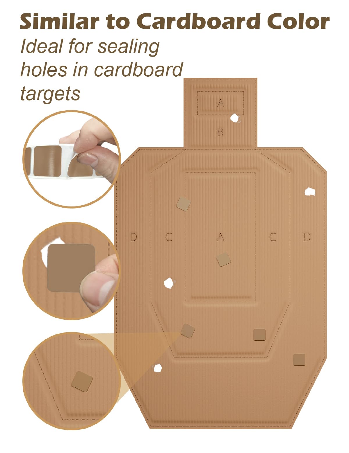 Snapklik.com : 6000 PCS 1-Inch Target Pasters, Self-Adhesive Target ...