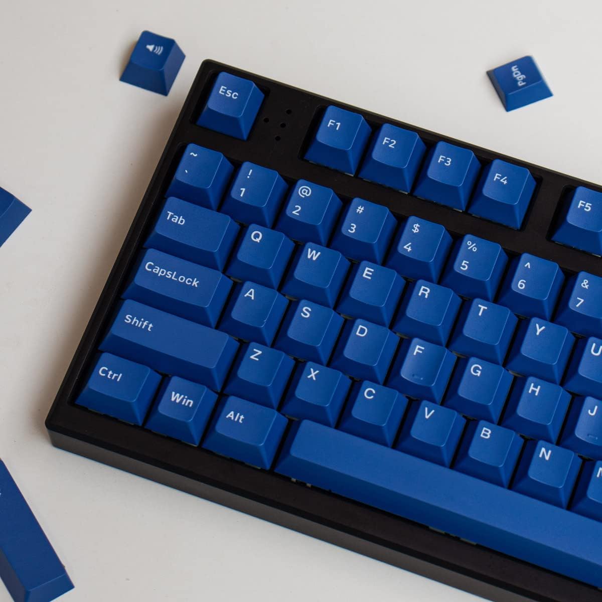 PBT Doubleshot Keycaps Cherry Profile 168 Keys Striker Keycaps Set for ...