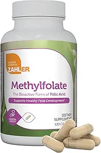 Amazon.com: Zahler Methylfolate - Supports Healthy Fetal Development and Genetic Health ...