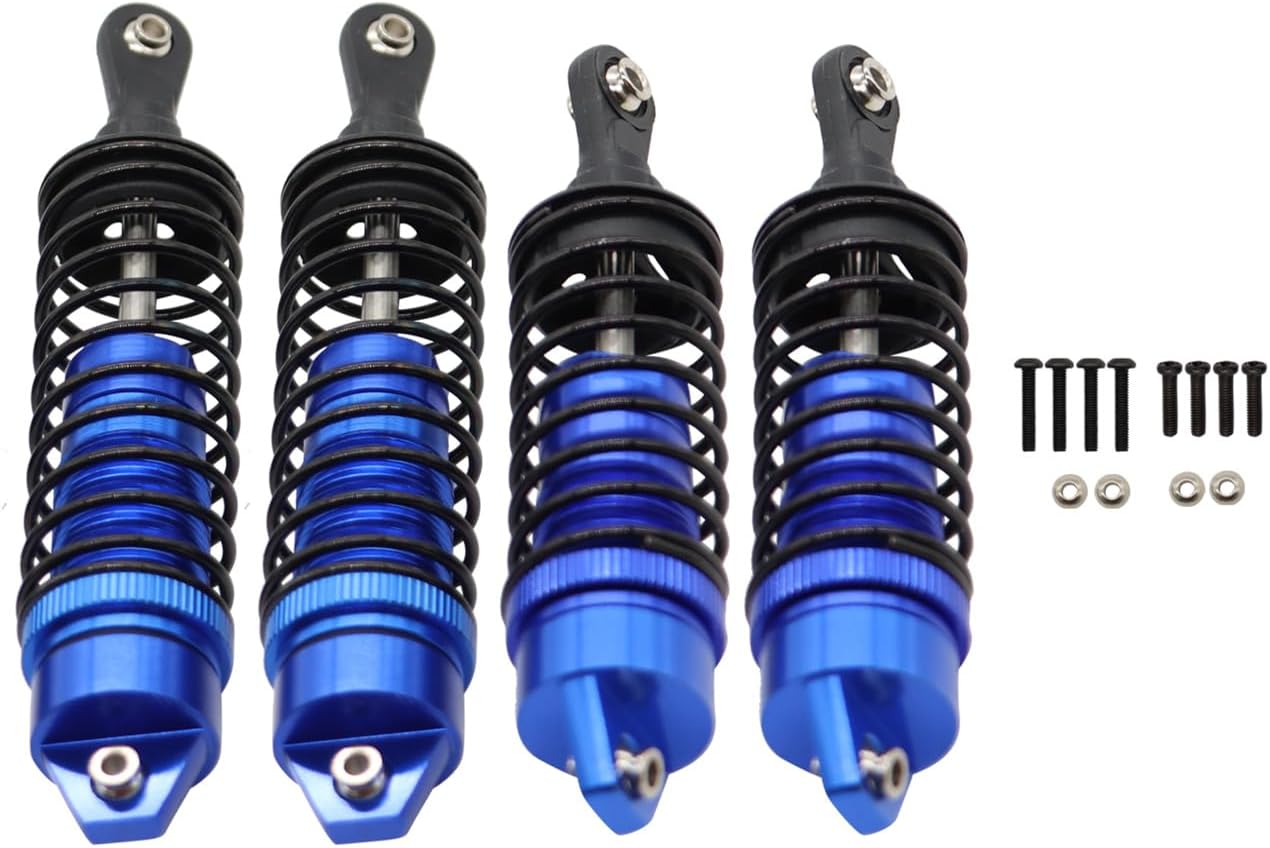 Amazon.com: Jecoupoon 4PCS Full Metal Front & Rear Shock Absorber ...