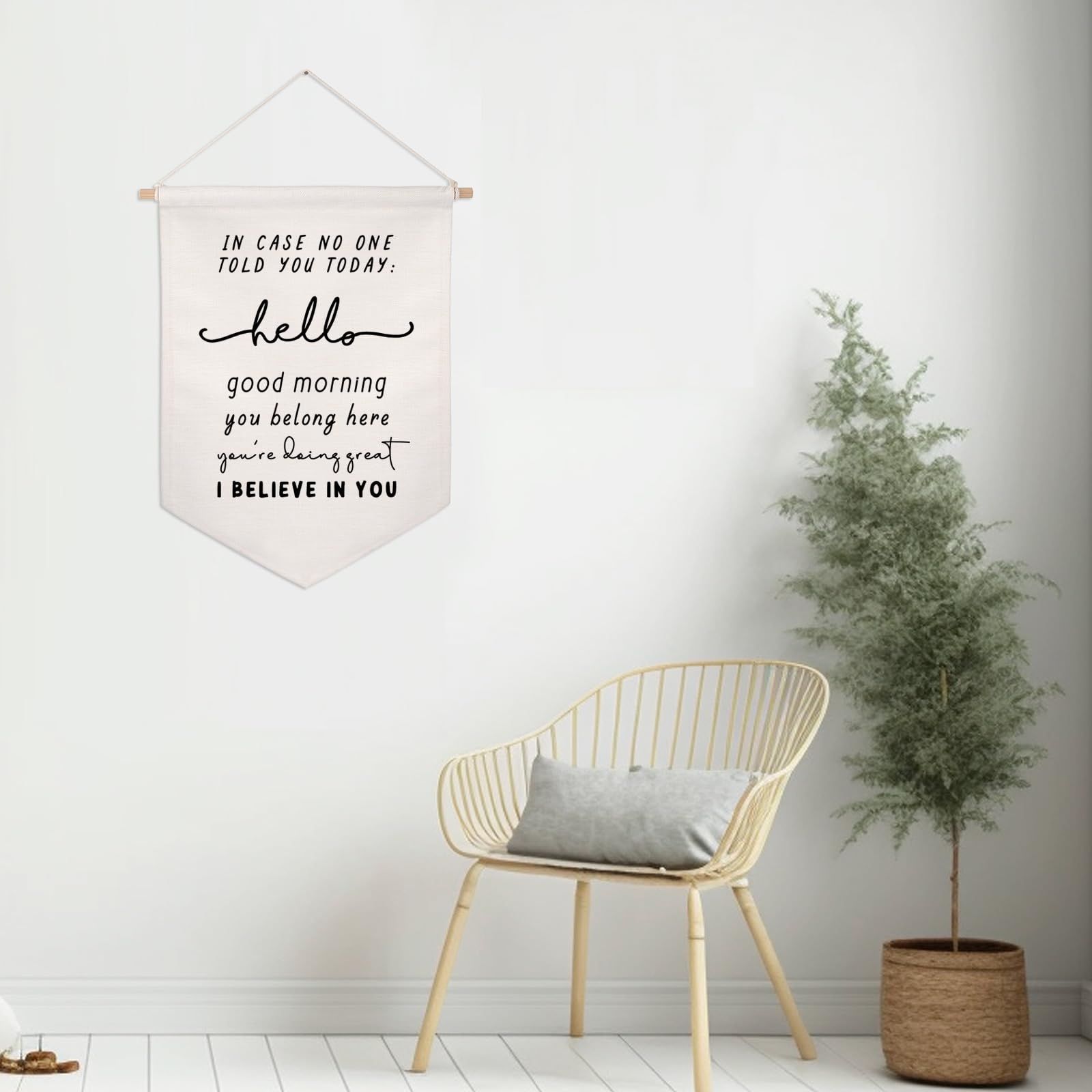 Snapklik.com : In Case No One Told You Today Banner, You Belong Here ...