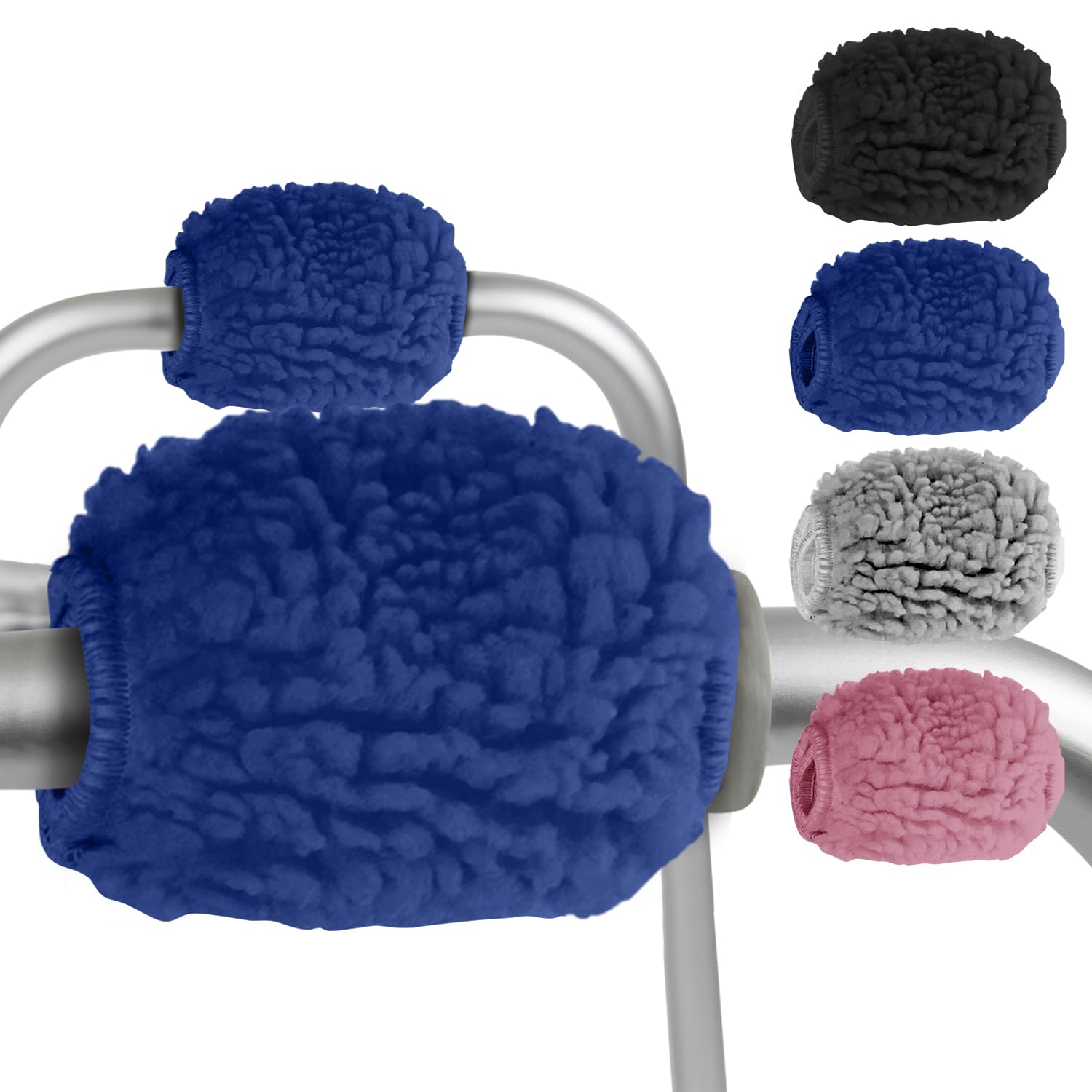 Amazon.com: Vive Walker Handle Cushions (2-Pack) Extra Soft Sheepskin ...