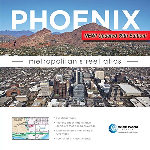 Phoenix Metropolitan Street Atlas: Wide World Digital: 9781934839300 ...