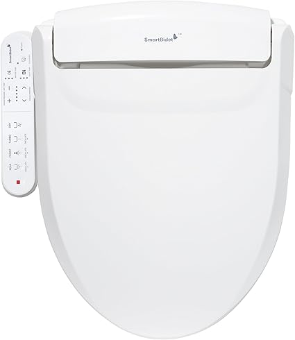SmartBidet® SB-2000WE Electric Smart Bidet Toilet Seat with Heated Seat ...