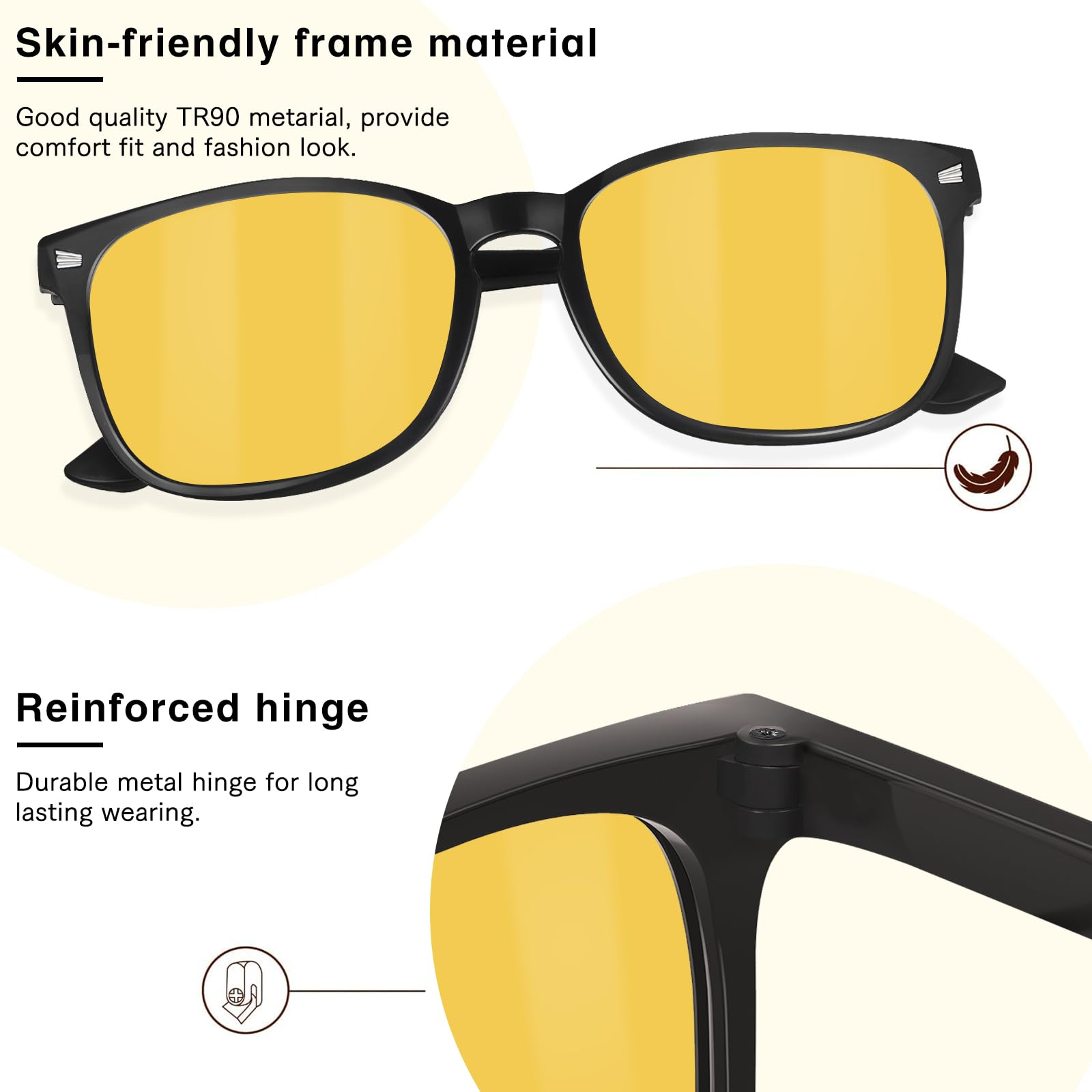 Snapklik.com : Blue Light Glasses For Woman Men 99% Blue Light Blocking ...