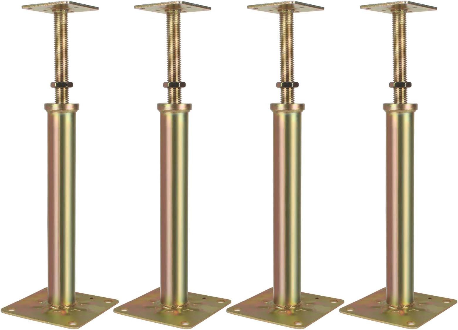 Amazon.com: 4 Pcs Adjustable Foundation House Floor Jacks Post for ...