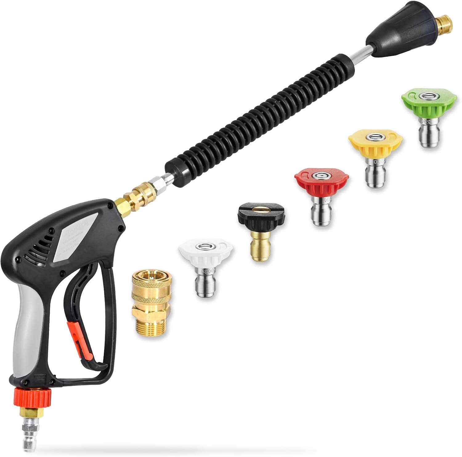 Amazon.com: TOOLCY Pressure Washer Gun with Swivel, 5000 PSI Power ...