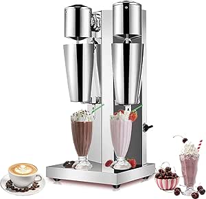 Amazon.com: LFHWHKJ Milkshake Maker Machine, Single/Double Head ...