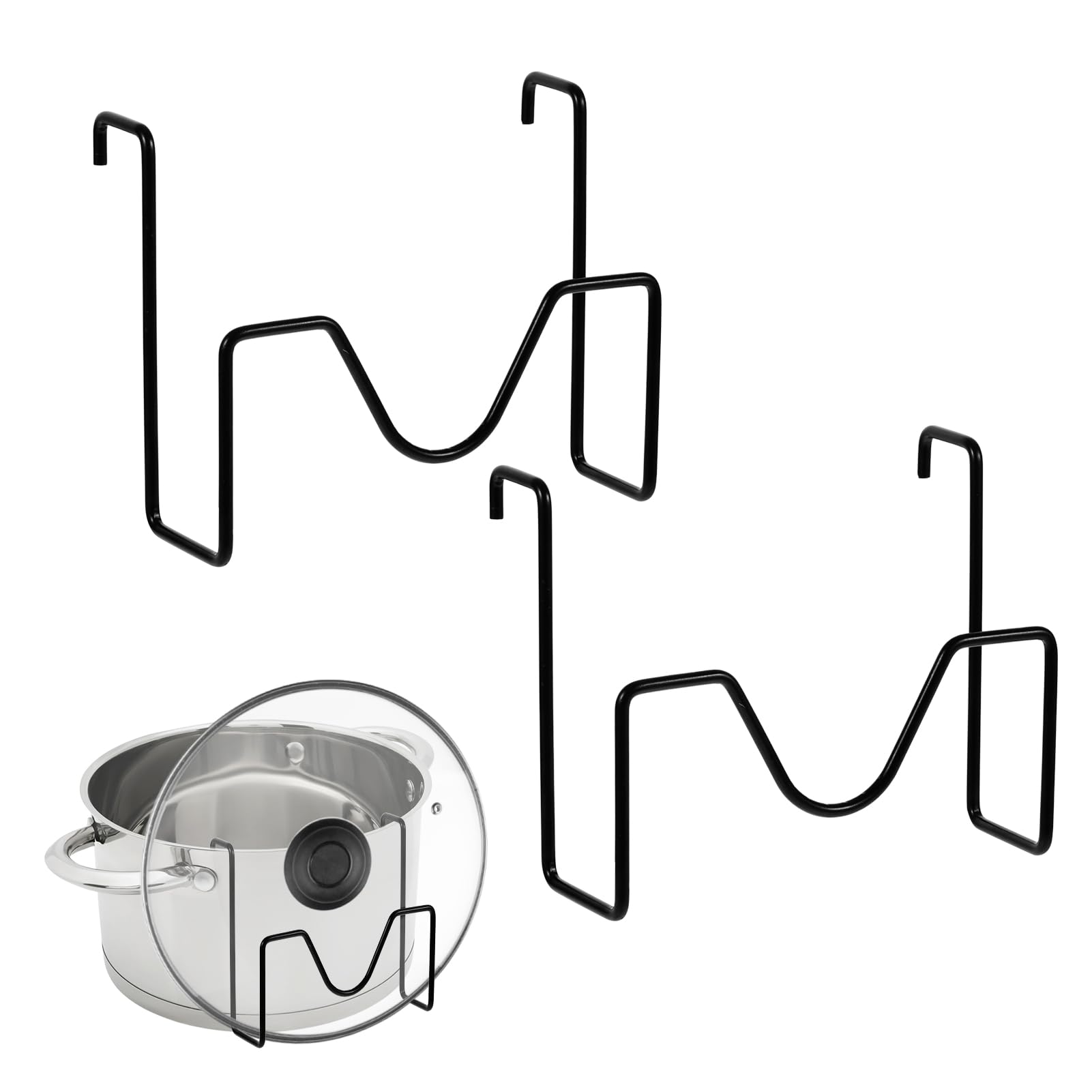 Amazon.com - 2 PCS Crock Pot Lid Holder, Stainless Steel Slow Cooker ...