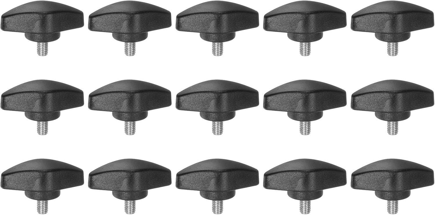Amazon.com: HARFINGTON 15pcs Tee Wing Knobs Thumb Screws M5 x 8mm ...