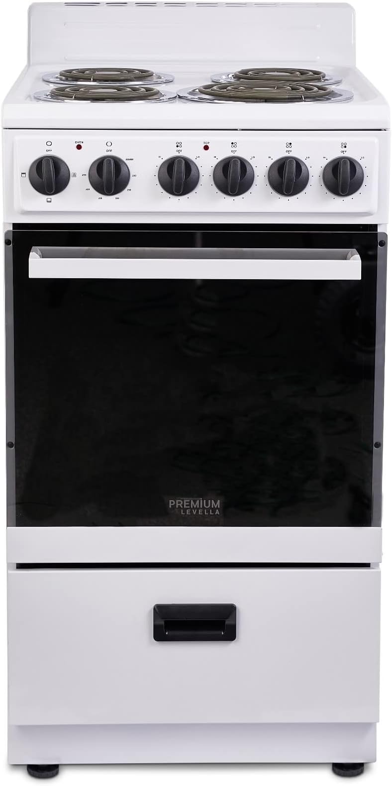 Amazon.com: Summit 20” Gas Range, 4 Burners, Full 2.3 cu.ft Oven - (ADA ...