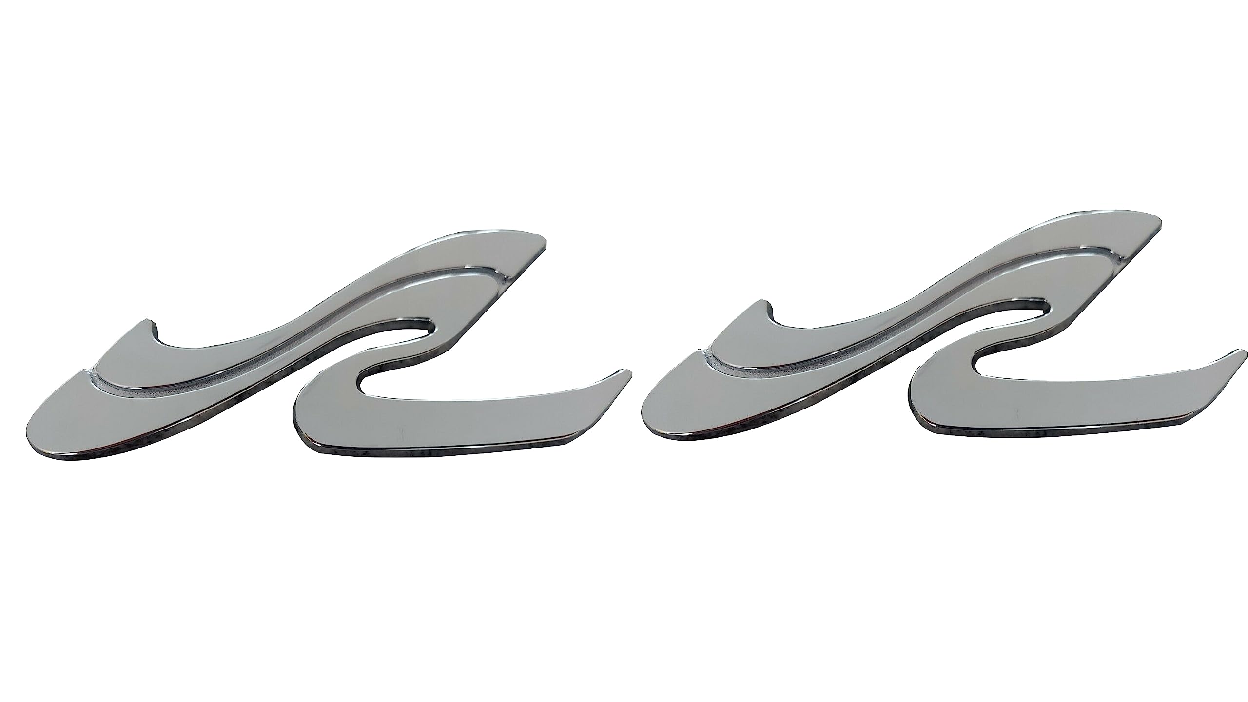 Amazon.com: 2Pc for SEA RAY SEARAY SR Wave Logo Emblem Badge NAMEPLATE ...