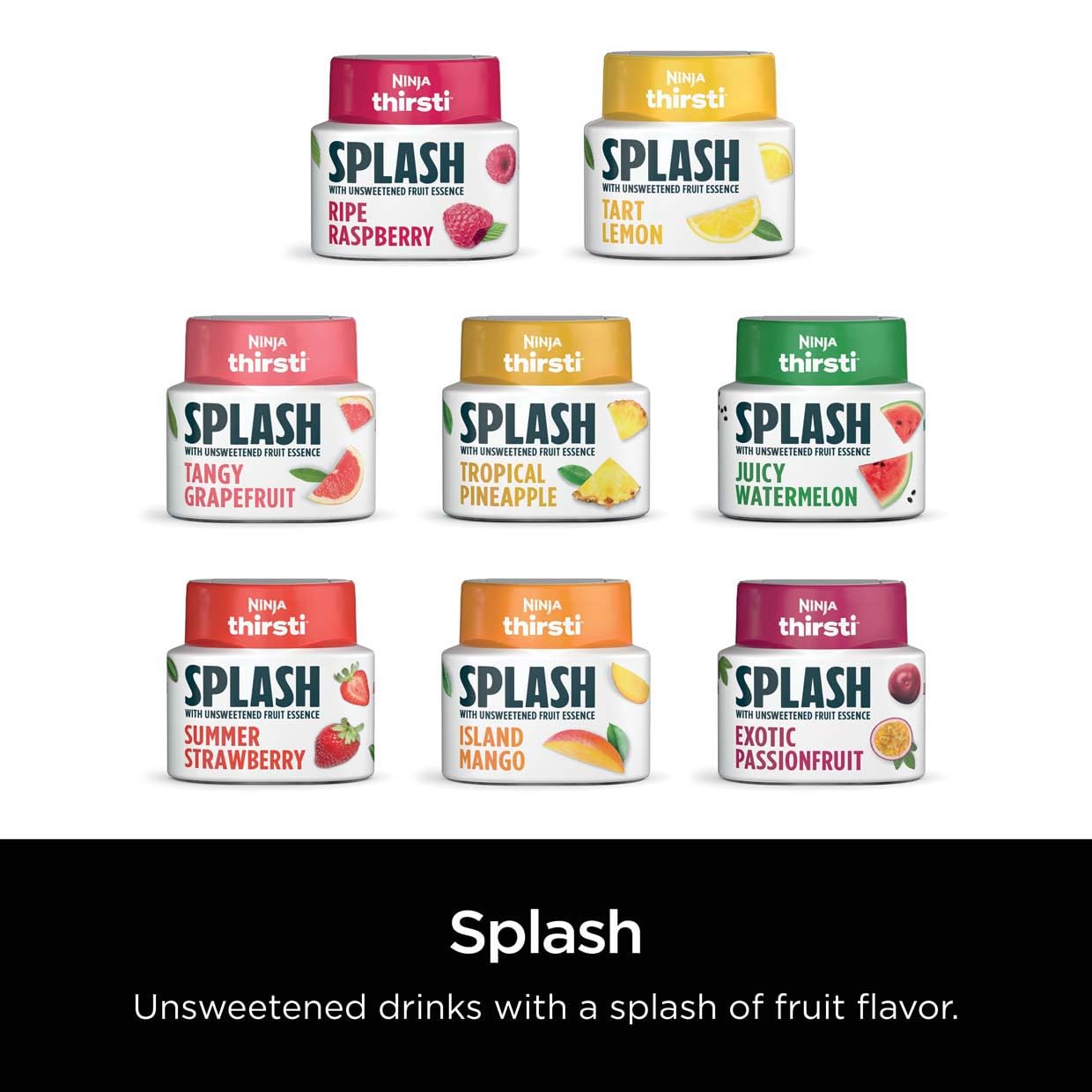 Snapklik.com : Ninja Thirsti Flavored Water Drops, SPLASH