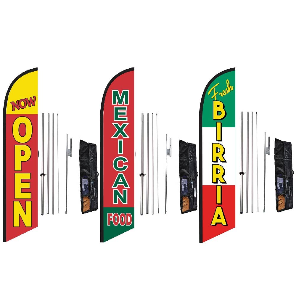 Global Advertising Solutions Now Open Red Yellow Mexican Food Fresh ...