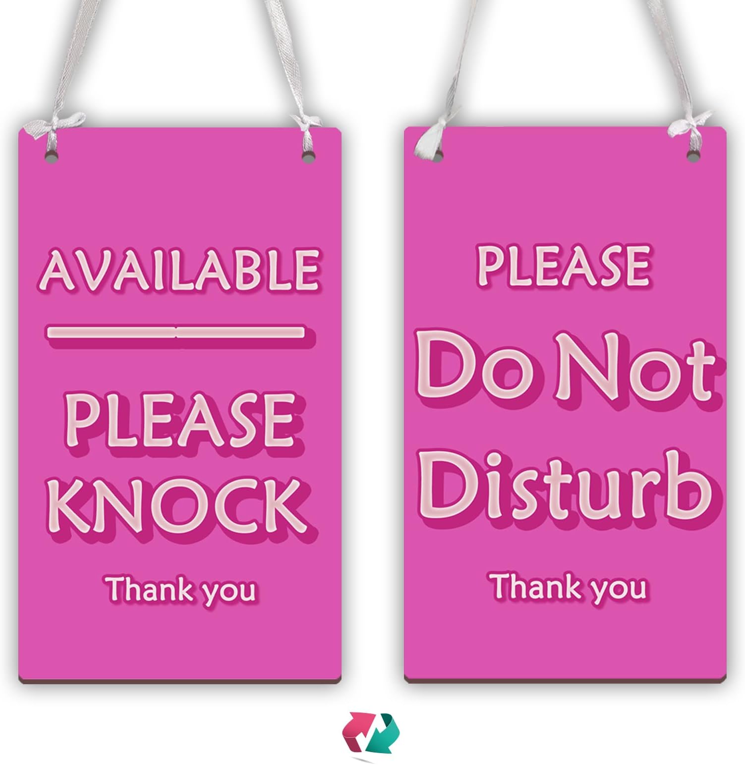 Amazon.com : Do Not Disturb Sign, Available Please Knock Sign - Wooden ...
