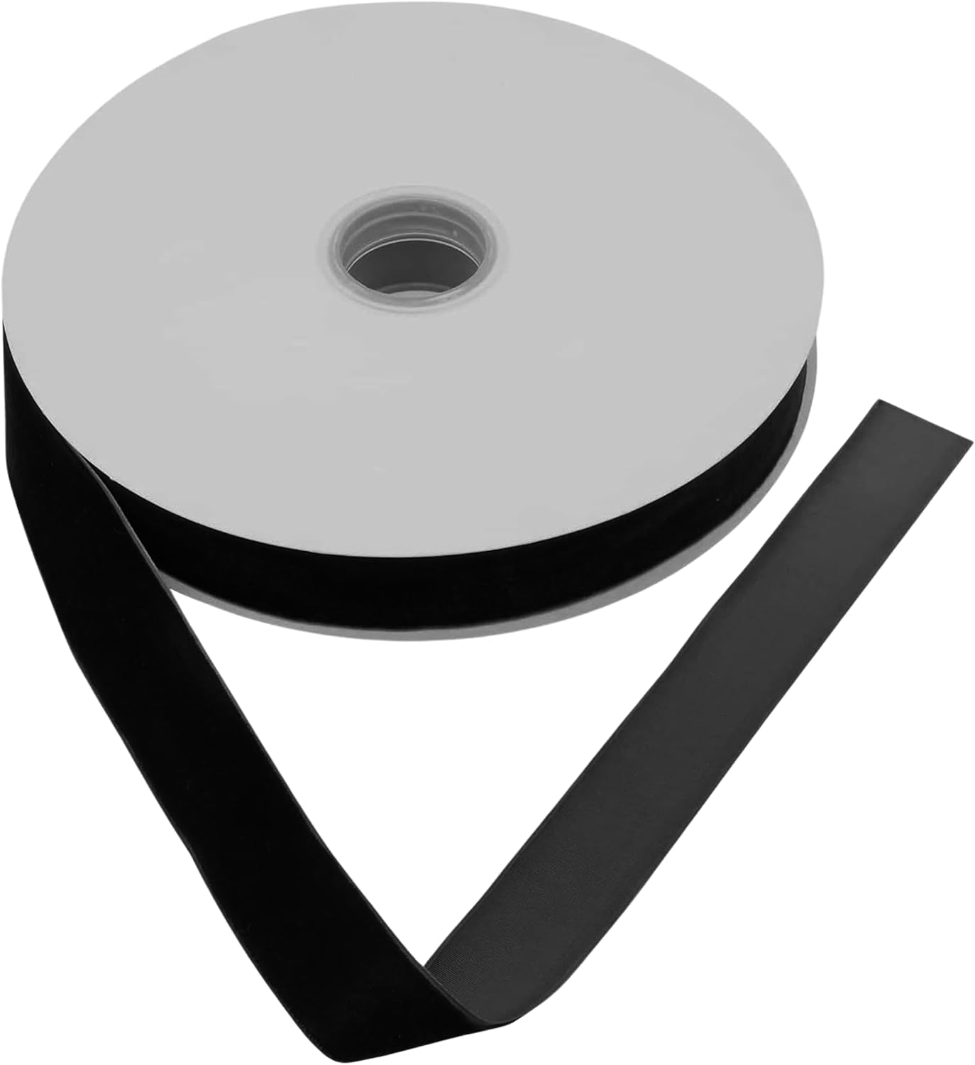 Amazon.com: 10 Yards Black Velvet Decoratve Ribbon Black Ribbon 1 Inch ...