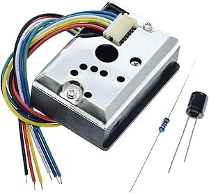 Amazon.com: PM2.5 Sensor GP2Y1014AU0F Compact Optical Dust Sensor ...