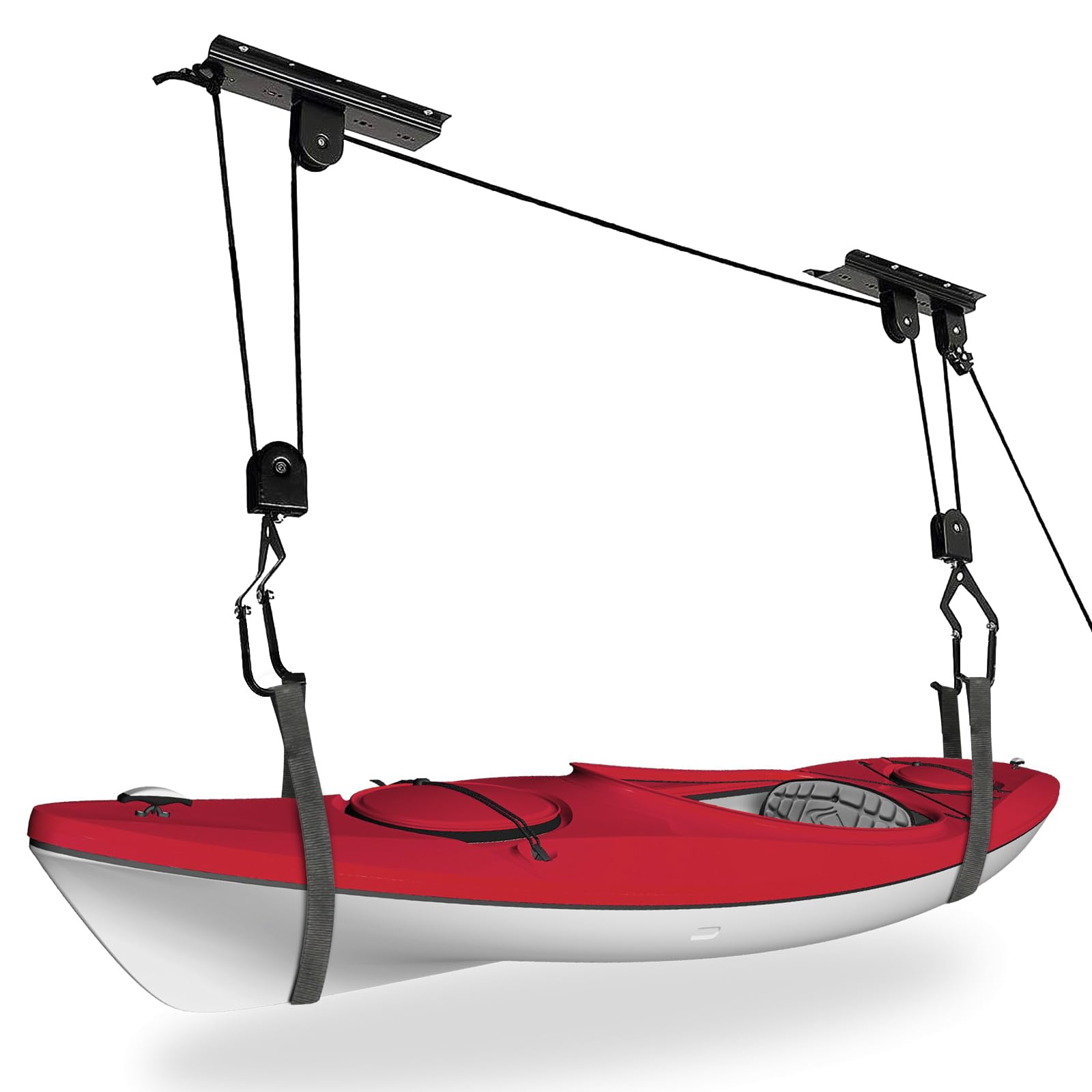 Amazon.com : Peforway Kayak Storage Hoist Bike Hoist, Overhead Pulley ...