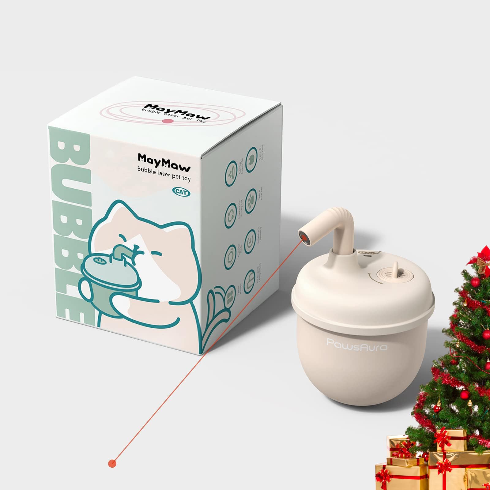 Amazon.com : CALEMBOU Cat Laser Toy,Pet Automatic Laser Cat Toys for ...