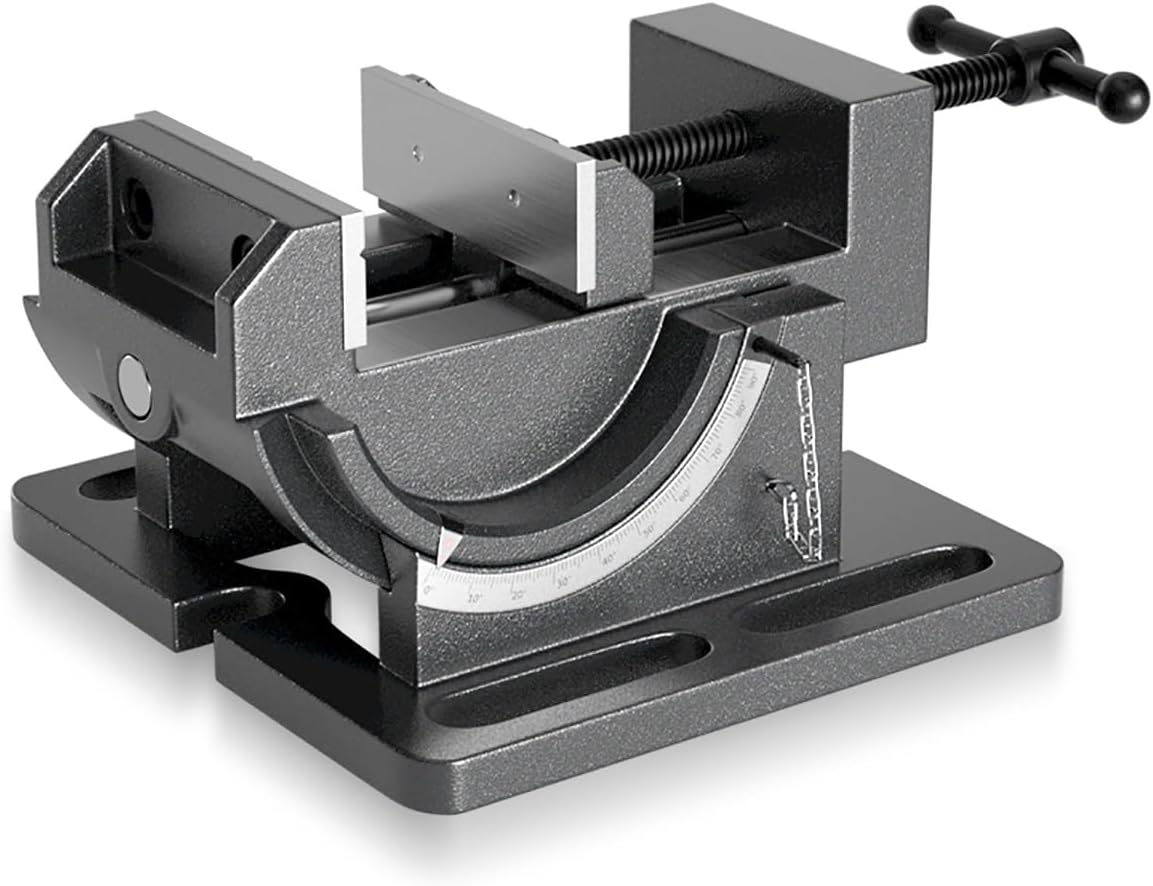 Amazon.com: XWZ Heavy Duty Tilting Drill Press Vise 0-90° Angle Adjust ...