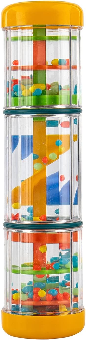 Amazon.com: Rainmaker 8 inch Mini Rainstick for babies Rattle Tube Rain ...