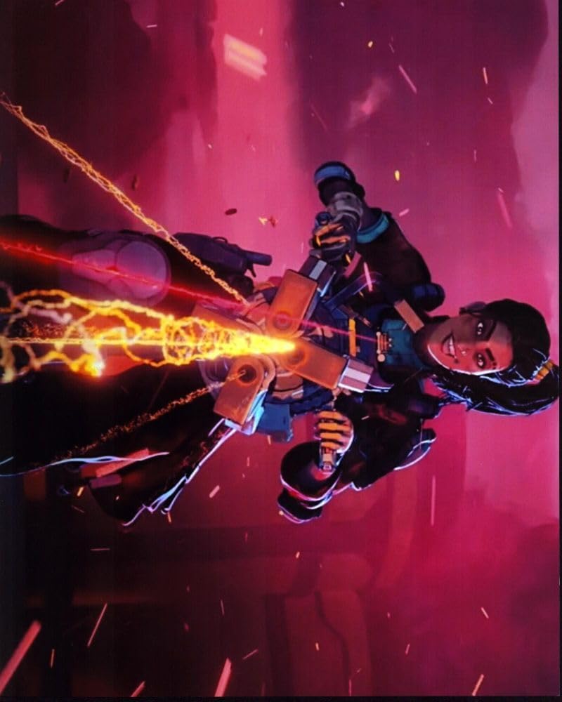Amazon.com: Posterazzi Rampart Shooting Gun In Apex Legends Photo Print ...
