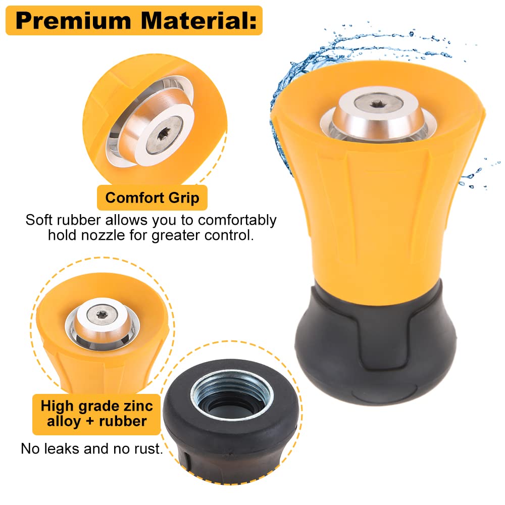 Snapklik.com : Fireman Hose Nozzle, Yellow Garden Hose Nozzle, High ...