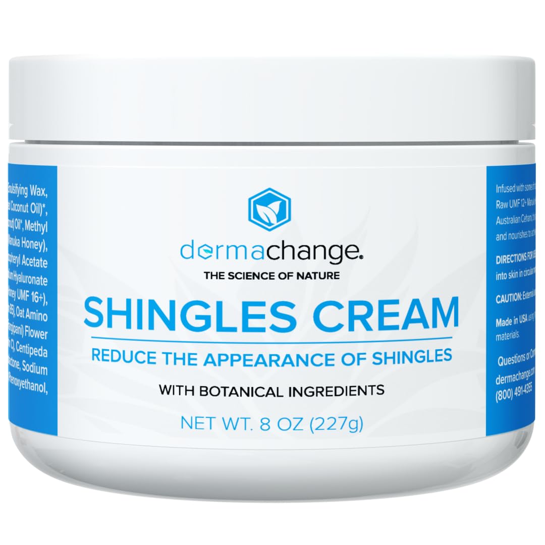 Buy DermaChange Shingles Cream - Anti Itch and Cream for Dry Cracked ...
