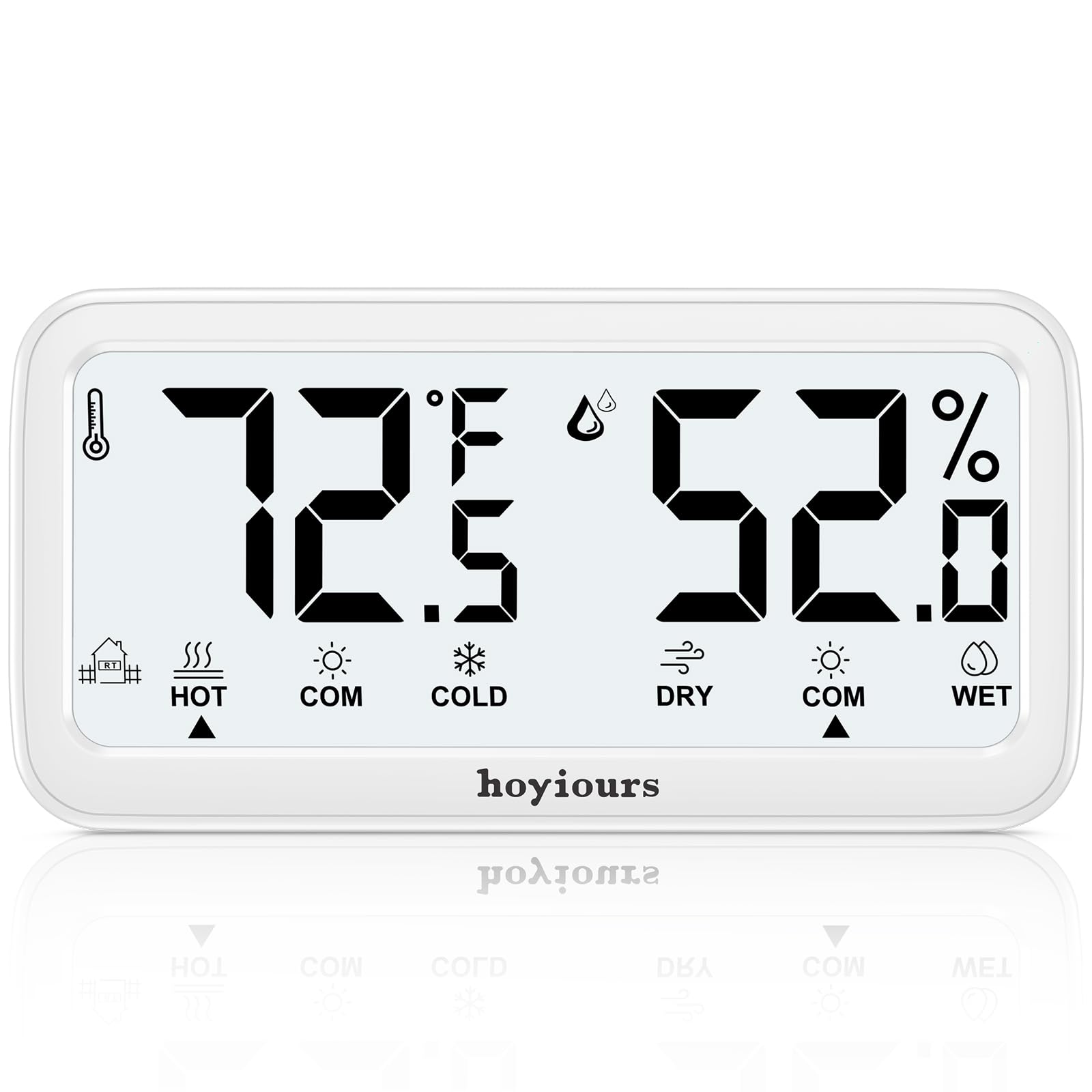Snapklik.com : Hoyiours Hygrometer Indoor Humidity Meter, Indoor ...