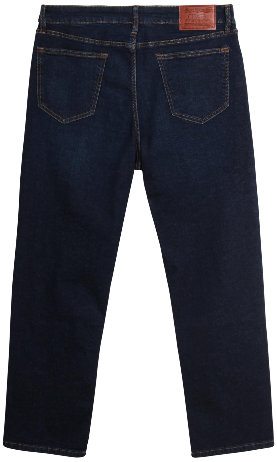 Snapklik.com : Chaps Mens Relaxed Fit Jeans - Straight Leg Stretch ...