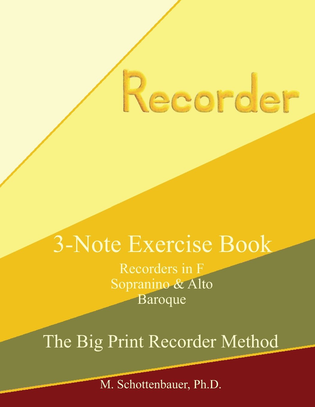 Amazon.com: 3-Note Exercise Book: Recorders in F (Sopranino & Alto ...