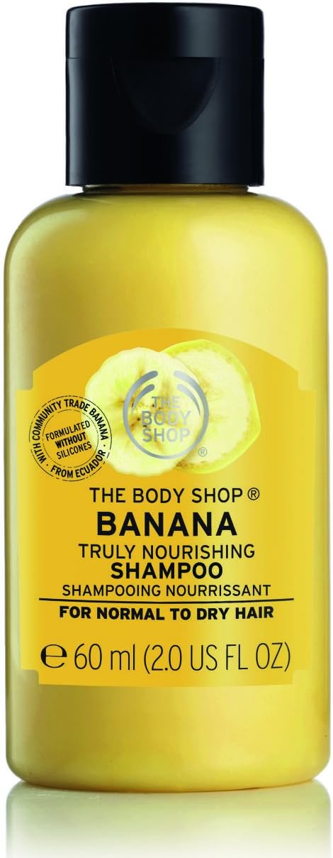 The Body Shop Banana Truly Nourishing Shampoo, 2 Fl Oz : Buy Online at ...