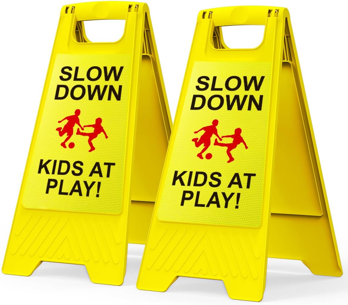 Amazon.com: Upgraded Children at Play Safety Signs, 2 Pack Kids at Play ...