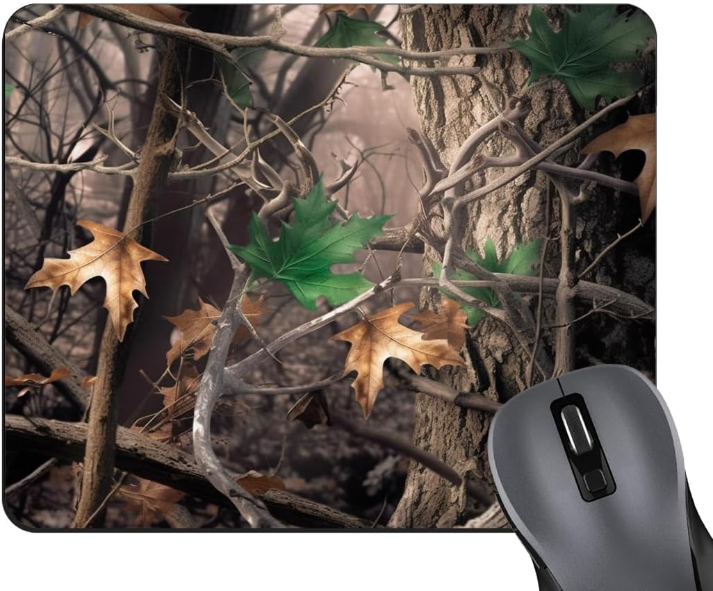 Amazon.com: 1 X Forest Camouflage Square Mouse Pad Gaming Mousepad 9.25 ...
