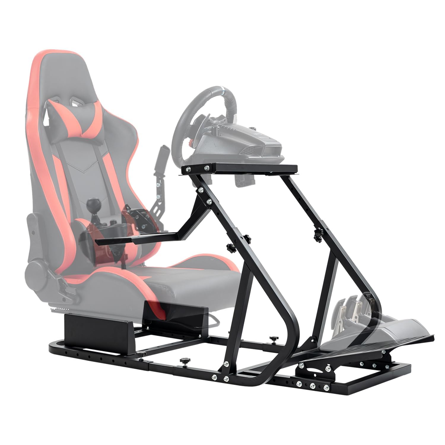 Amazon.com: Anman Light Series Sim Racing Simulator Cockpit Frame Fit ...