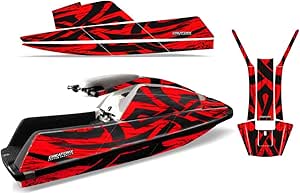 Amazon.com: CreatorX Graphics Kit Decals Stickers for Yamaha Superjet ...