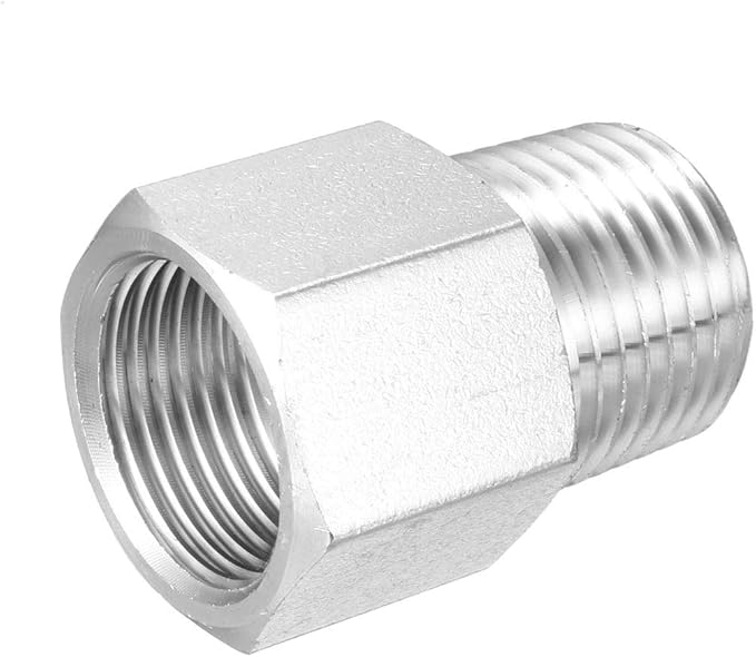 1/2" NPT Male x M20 Female Reducer Hose Connector Adapter : Amazon.co ...