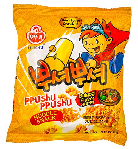 Ottogi Ppushu Ppushu Noodle Snacks (BBQ): Buy Online in INDIA at desertcart