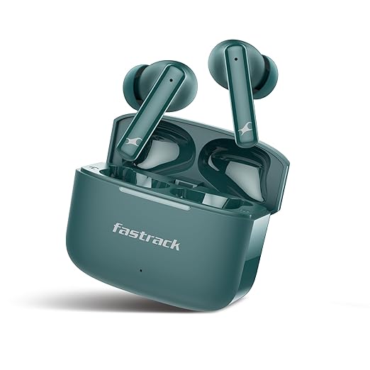 Fastrack Fpods FQ100|BT5.4 TWS Earbuds, 50Hrs Playtime, Quad mic ENC ...