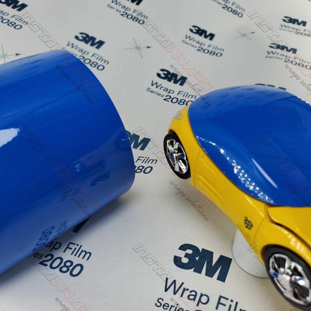 3M 1080 G47 GLOSS INTENSE BLUE 5ft x 1ft (5 Sq/ft) Car Wrap Vinyl Film ...