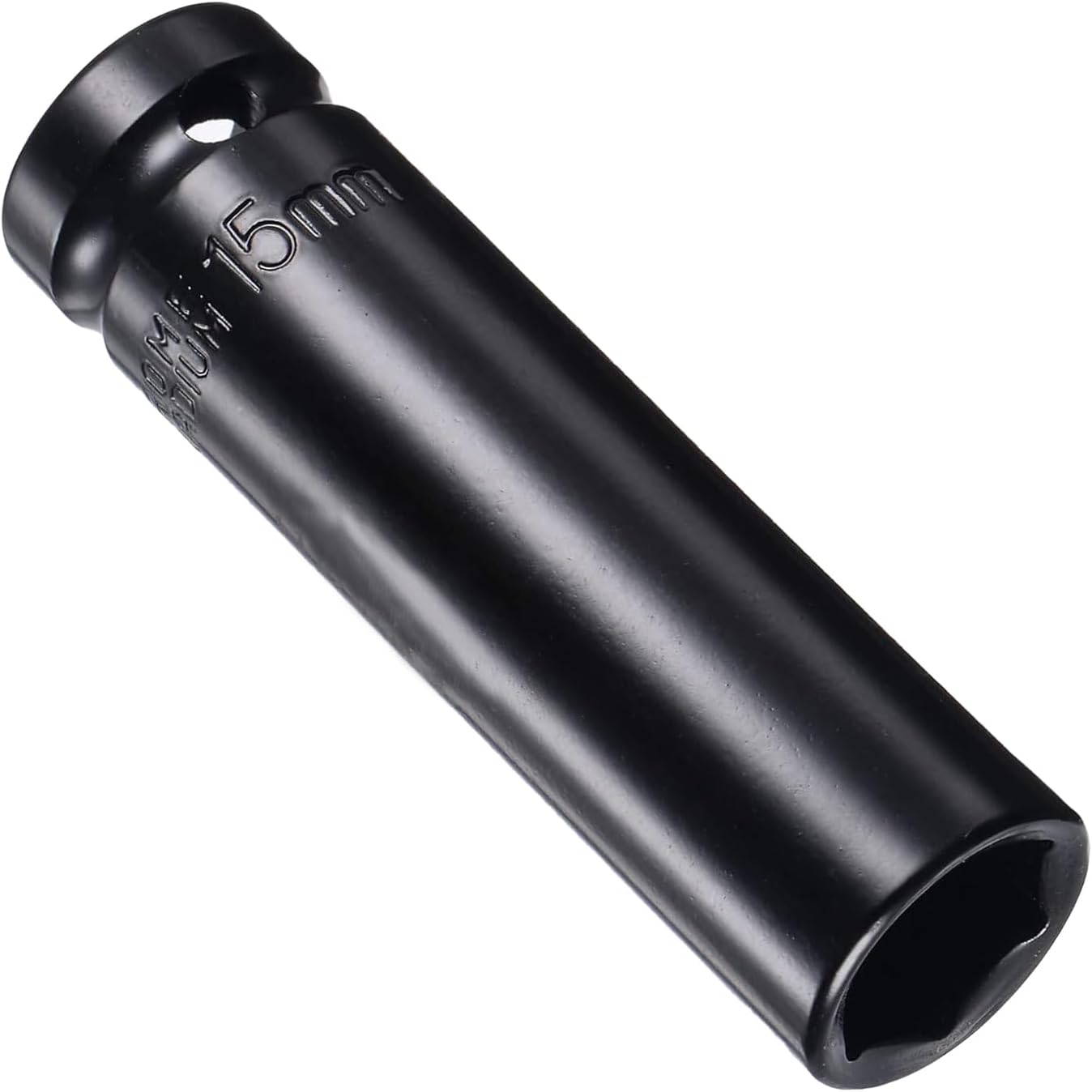 Juttzzei 1/2 Inch Drive 15mm Deep Impact Socket - Heat-Treated CR-V ...