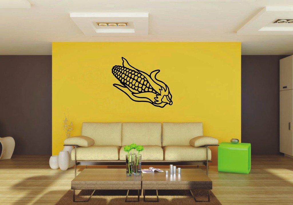 Amazon.com: Picniva Corn Ear sty1 Removable Vinyl Wall Decal Home Dicor ...