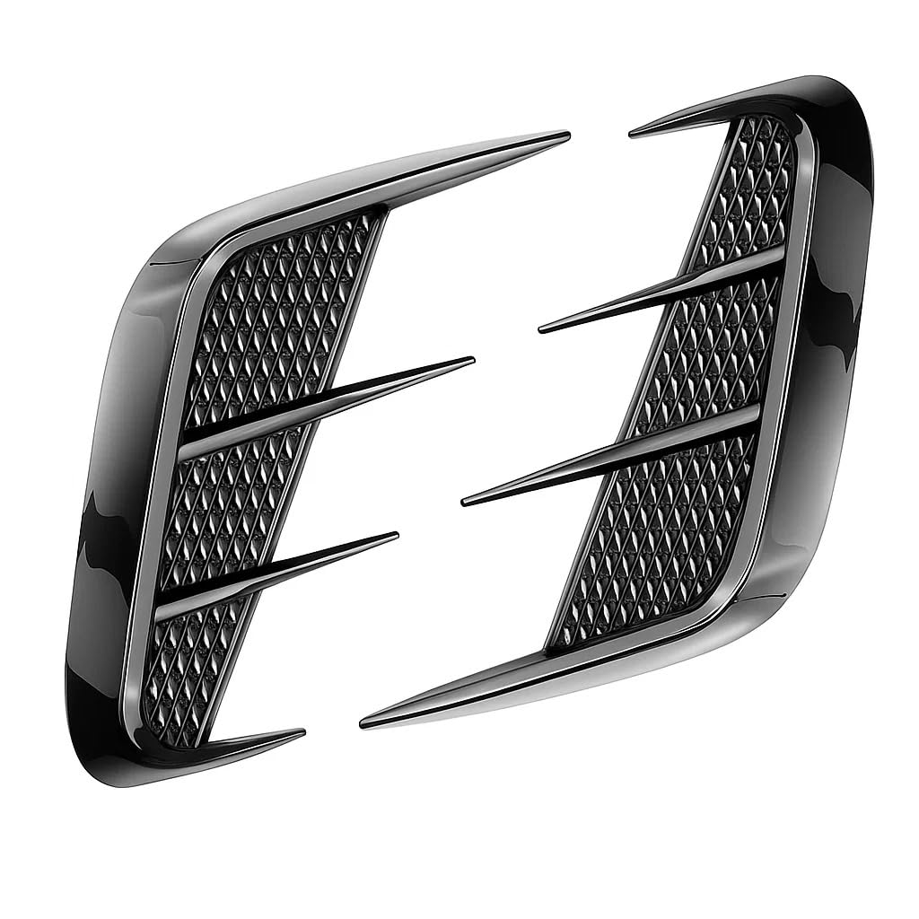 2 Pcs Car Air Flow Vent Fender Trim for Carens Clavis All 2025 Year ...