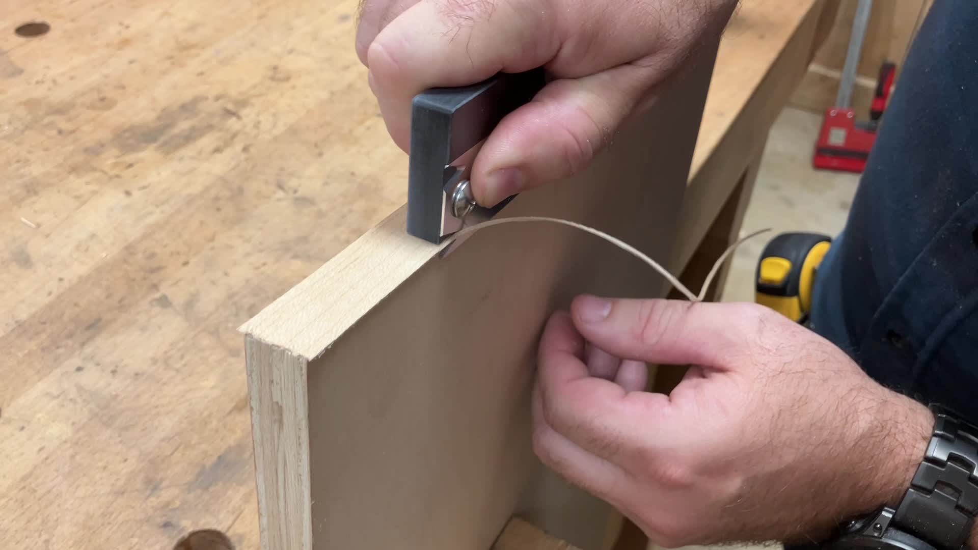 Watch Works great! Easy way to trim edge banding. on Amazon Live