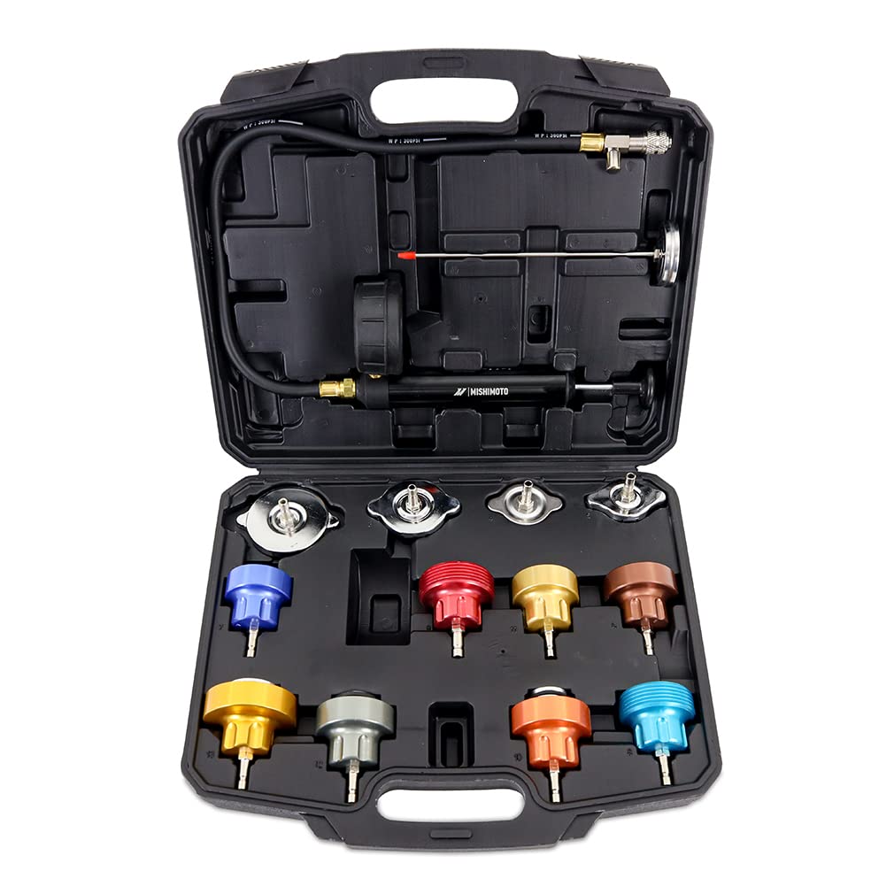 Snapklik.com : Mishimoto MMTL-CPT-14 Coolant Pressure Tester Kit