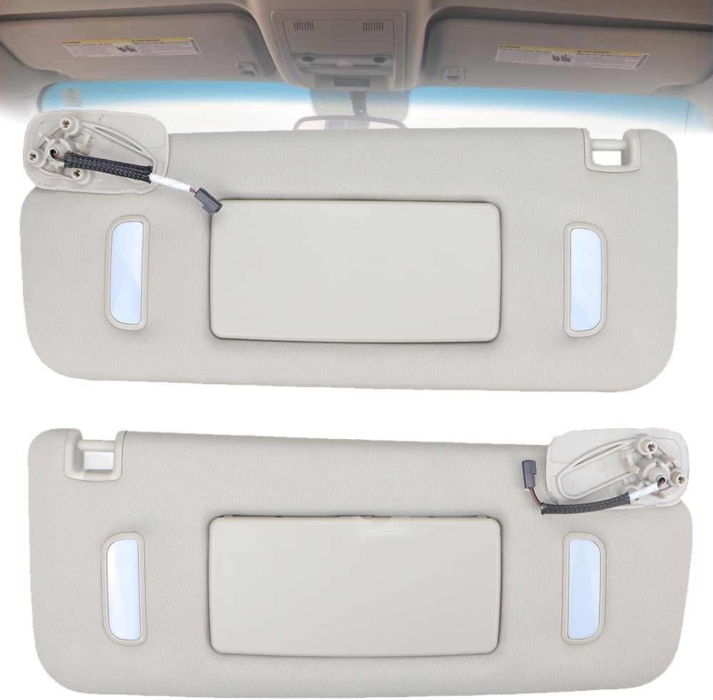 Amazon.com: Left Driver & Right Passenger Sun Visor fit for 2007 2008 ...