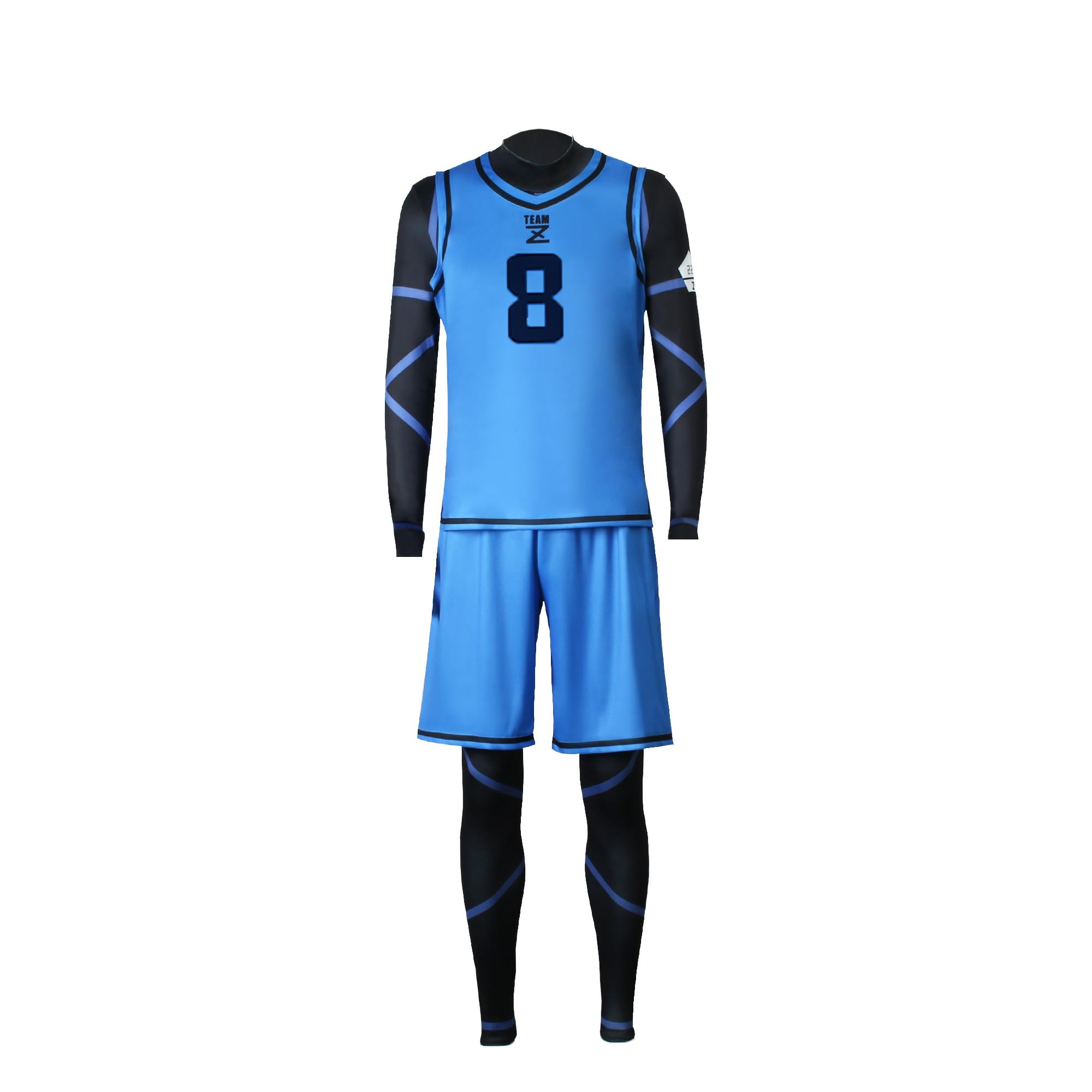 Snapklik.com : Bachira Meguru No. 8 Soccer Jersey Set