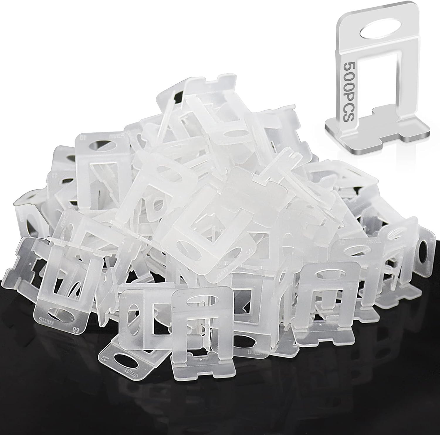 Tile Leveling System Tiles Leveler Spacers, Small Tile Tools kit for ...