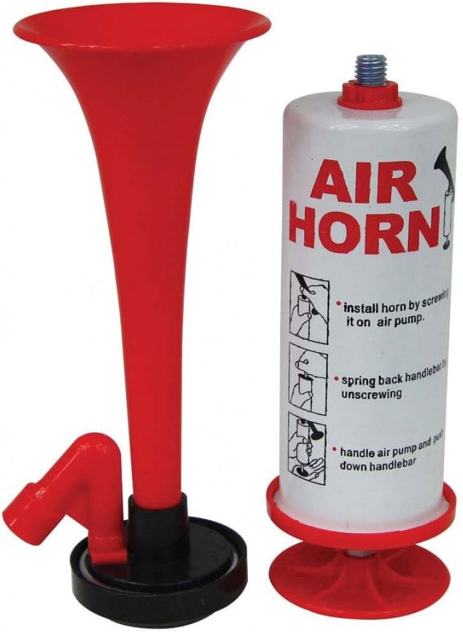 Streetwize - Hand Horn Clam Pack – Hand Operated Air Horn with Pump ...