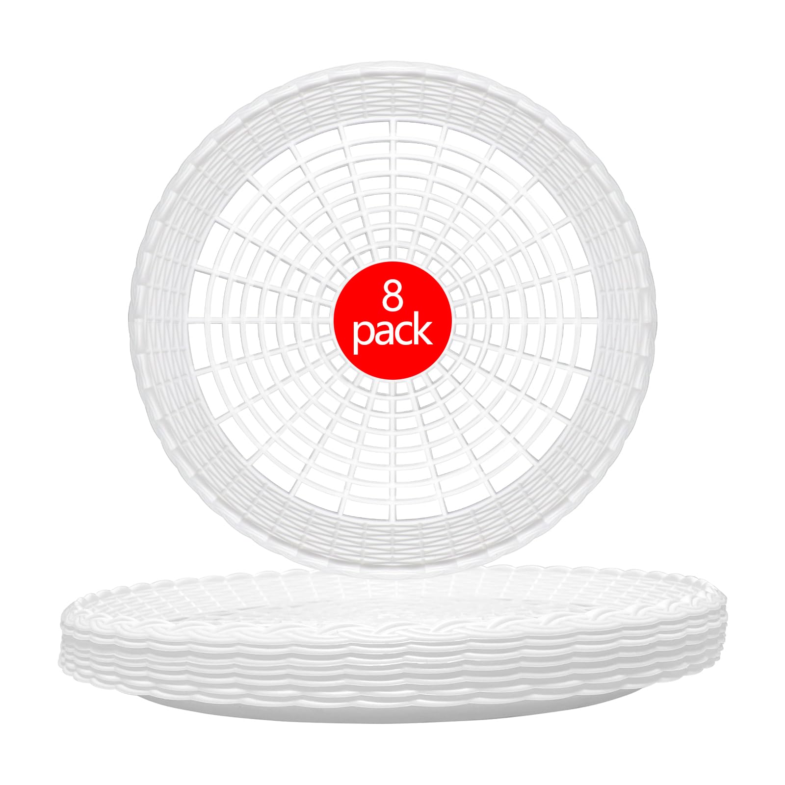 Amazon.com: EBIGIC Paper Plate Holders, 8 Packs 10 Inch paper plate ...